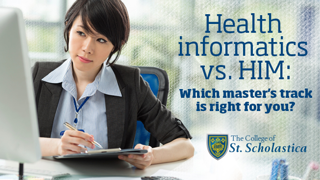 Health informatics vs. HIM: Which master's track is right for you ...