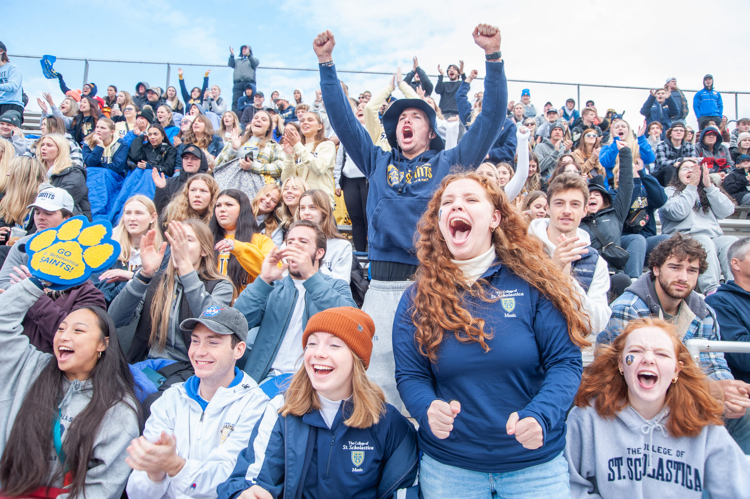 St. Scholastica Homecoming: The Saints Come Marching Home